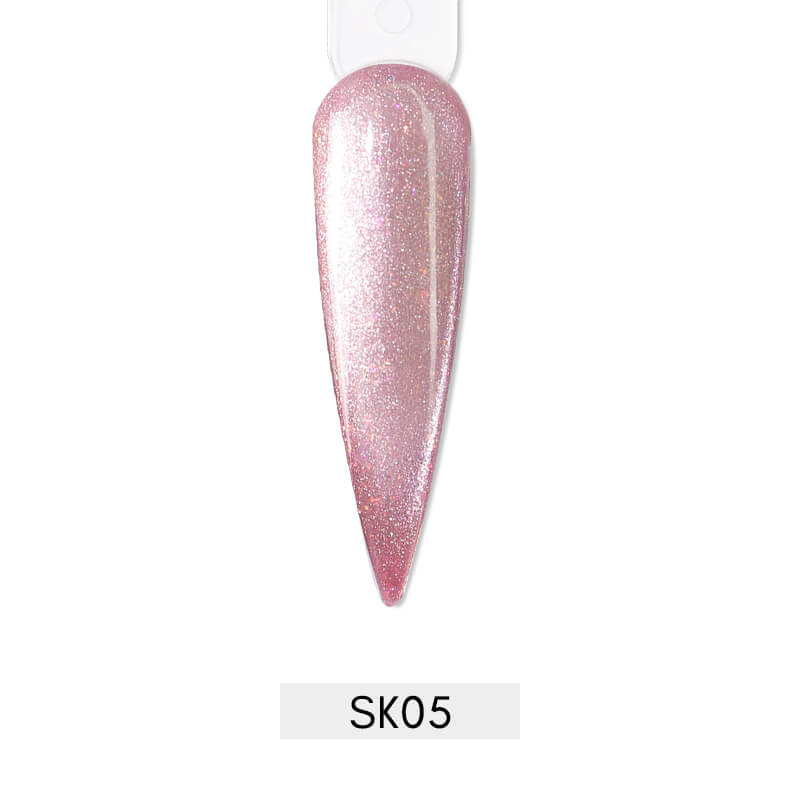 Vettsy Glitter Cat Eye Gel Polish Nail Flakes Magnetic Gel Sk05