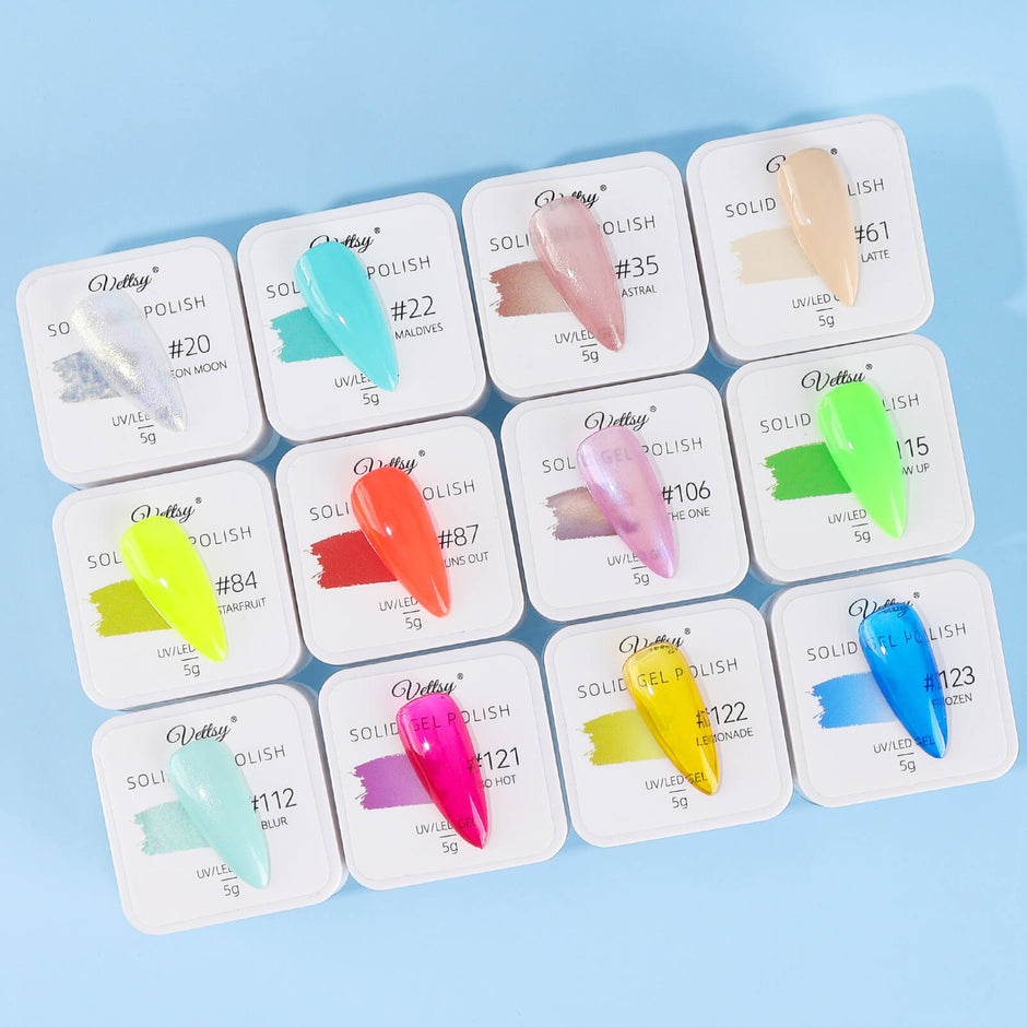 Solid Gel Polish | Solid Pudding Gel | Vettsy