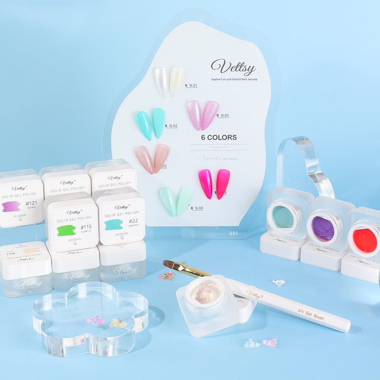 Solid Gel Polish | Solid Pudding Gel | Vettsy