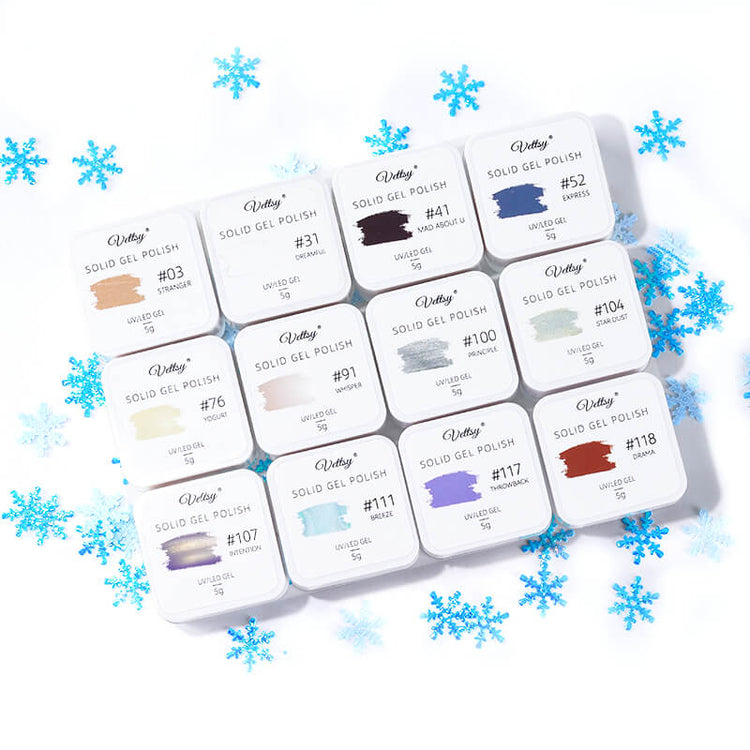 Solid Gel Polish | Solid Pudding Gel | Vettsy