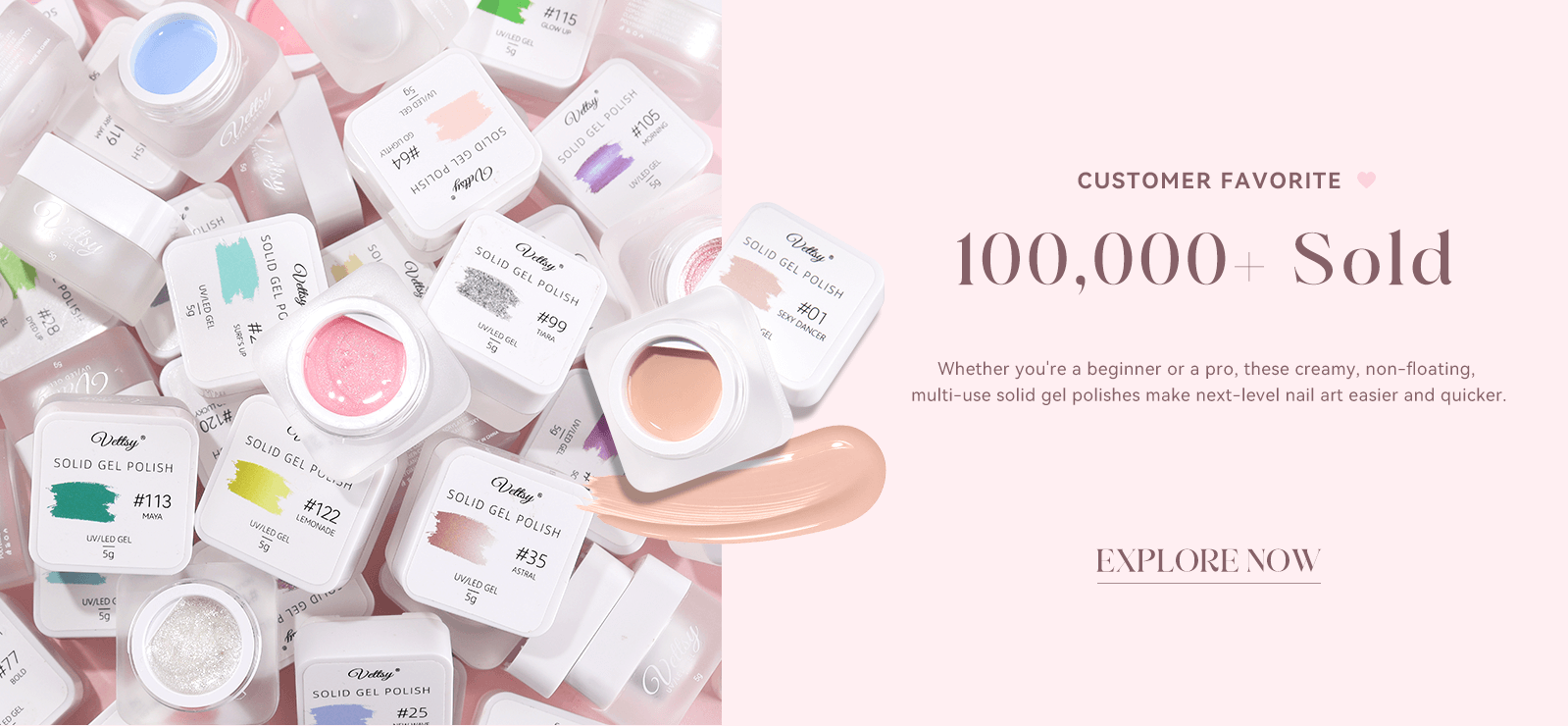 Solid Gel Polish, Cat Eye Gel and Nail Supplies | Vettsy