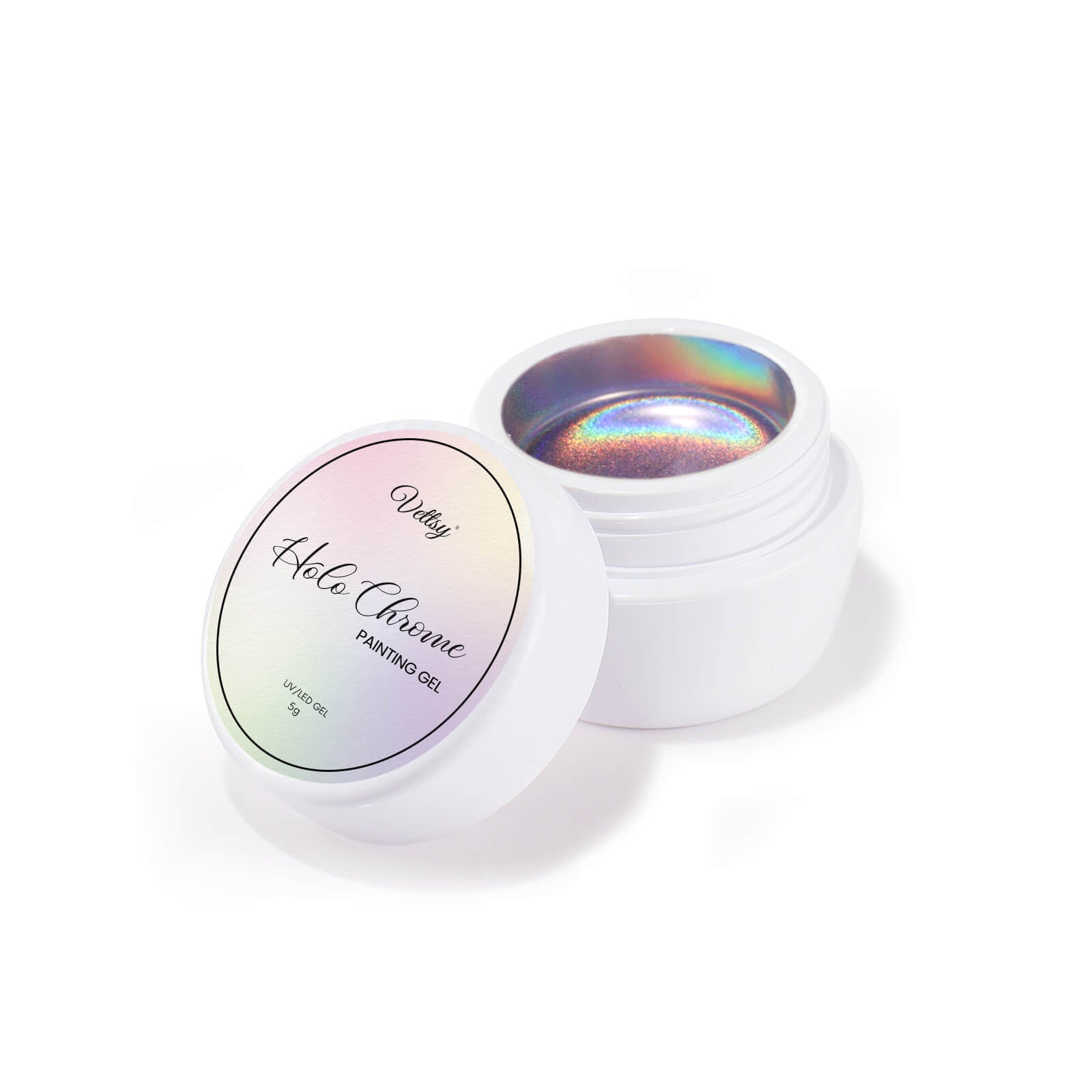 UV Laser Effect Gel Holo Chrome Paingting Gel Nail Polish – Vettsy