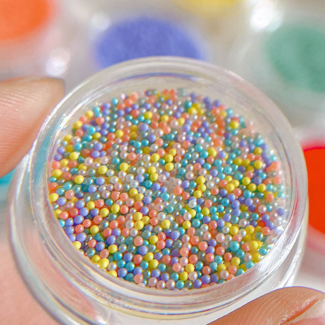 Colorful Micro Nail Art Pearls Set – Vettsy