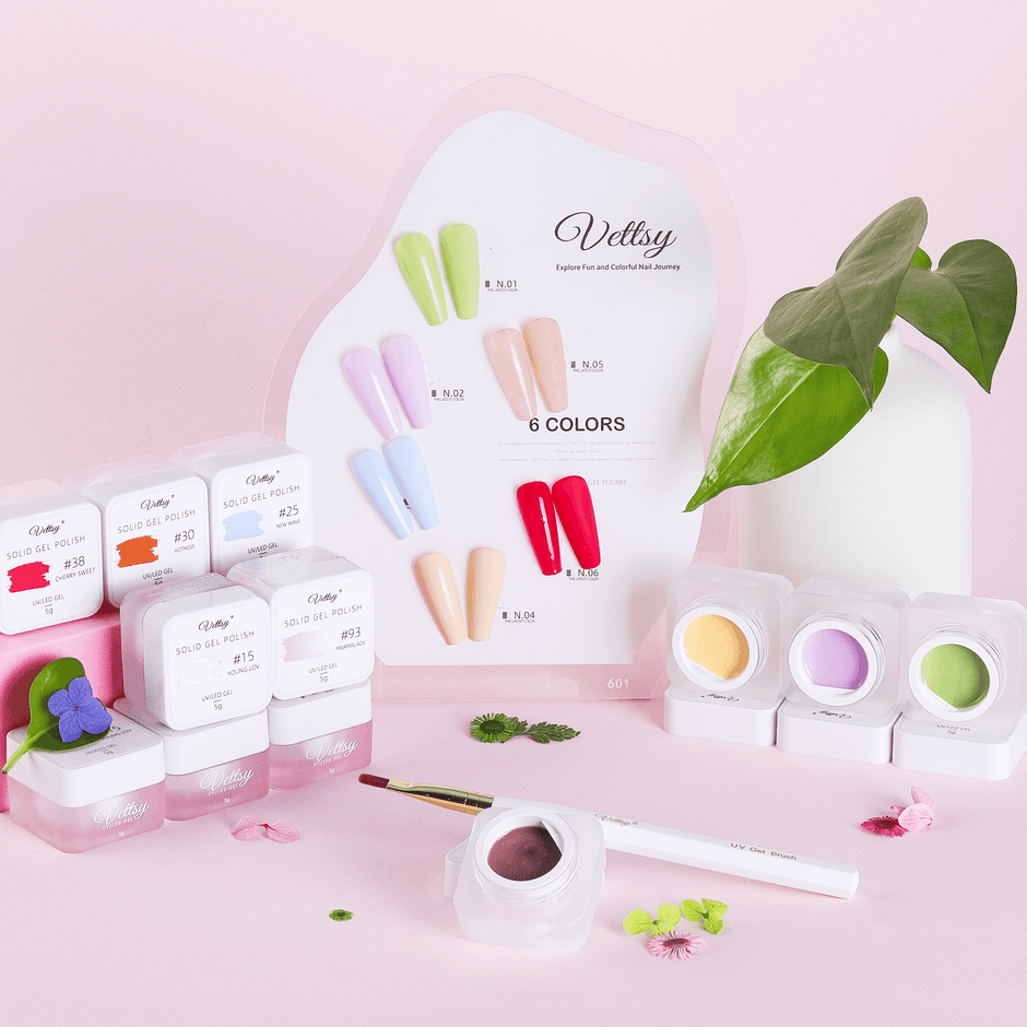 Solid Gel Polish | Solid Pudding Gel | Vettsy